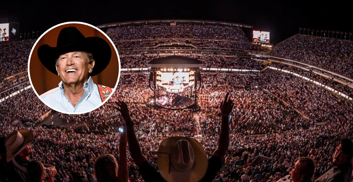 George Strait Reveals To Crowd Of 110,905 Fans His Favorite Song He's ...