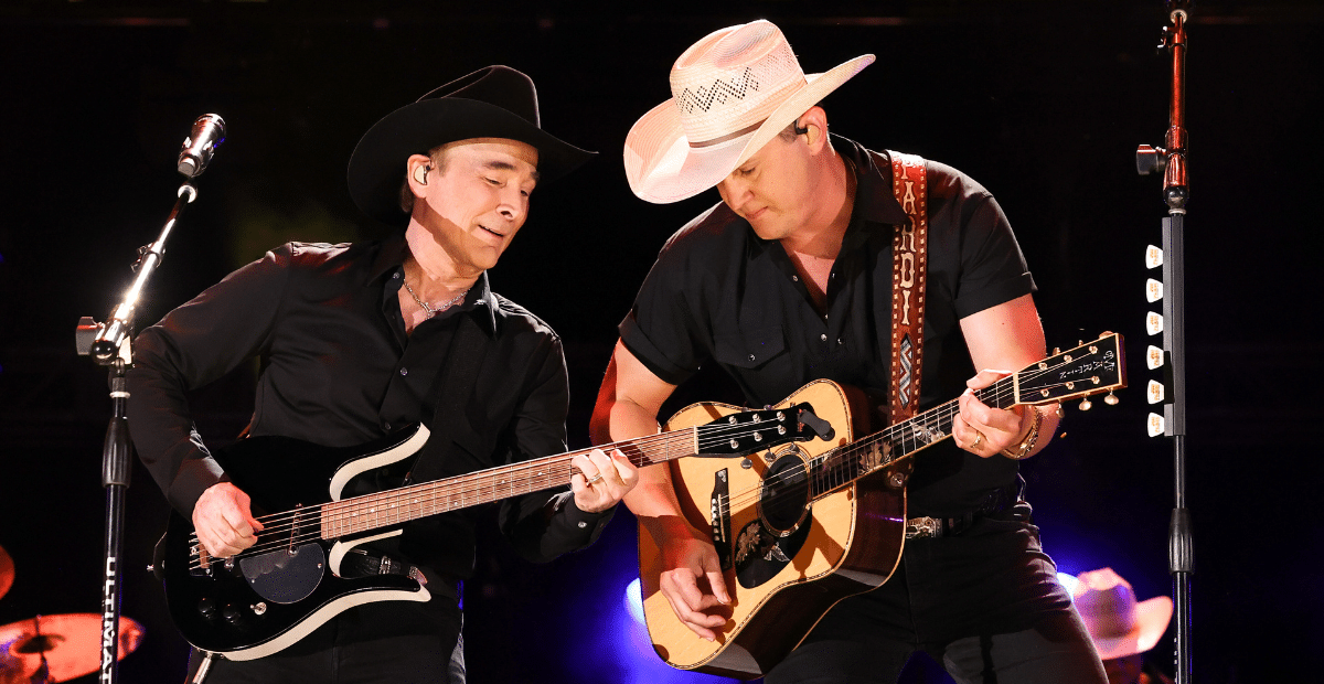 Jon Pardi Welcomes Surprise Guest Clint Black For CMA Fest Duet