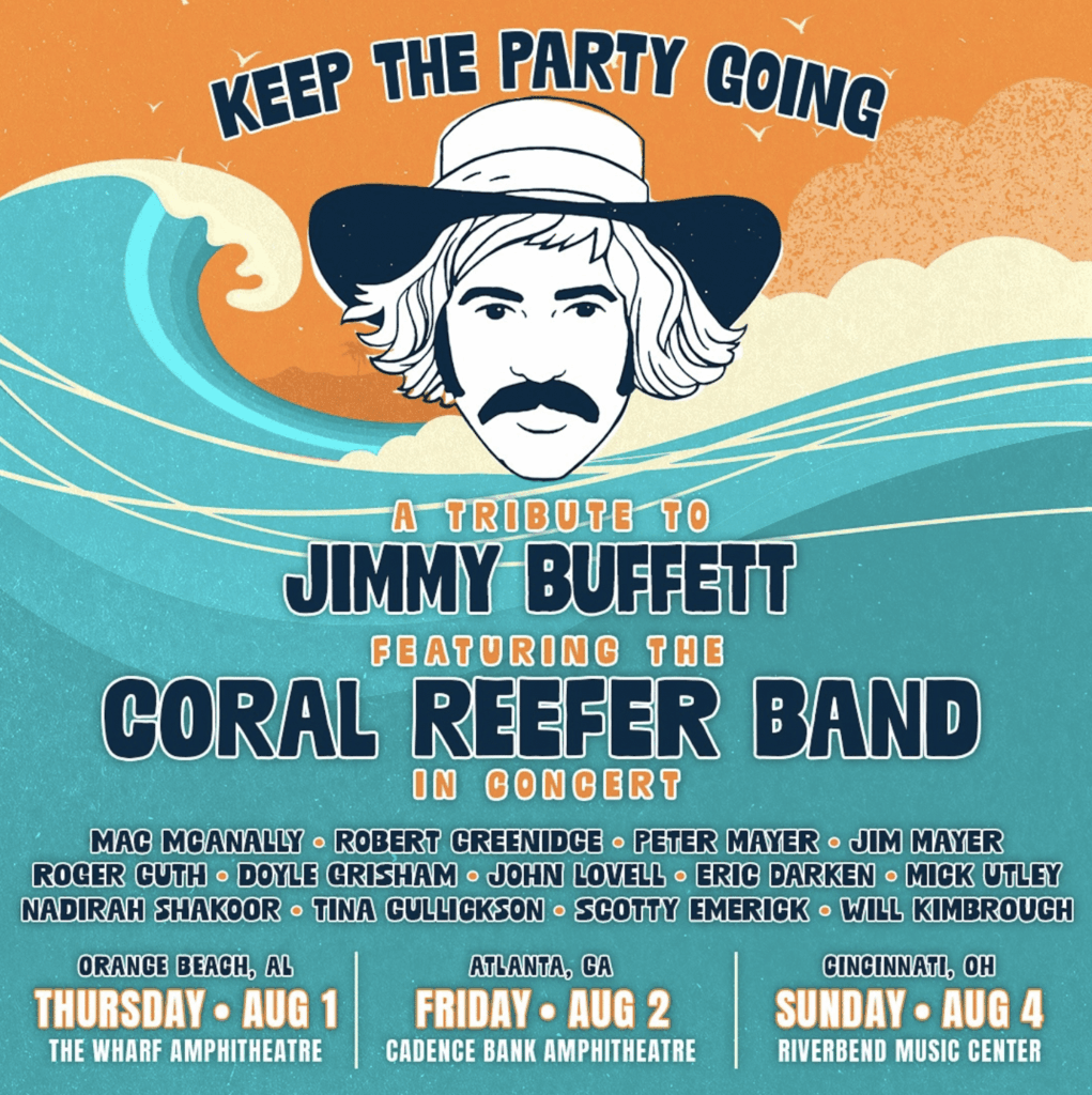 Additional Show Dates Announced For Jimmy Buffett Tribute Concert