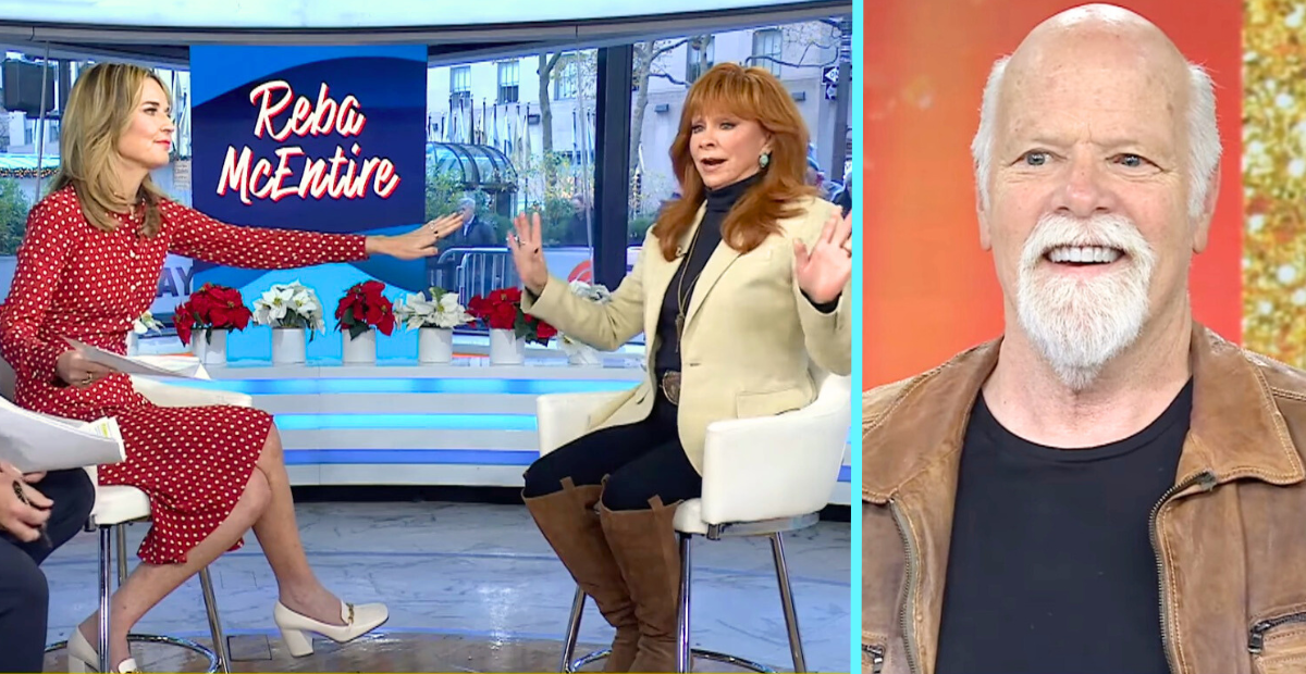 Reba McEntire Stops Savannah Guthrie When She Calls Rex Linn Her "Husband"